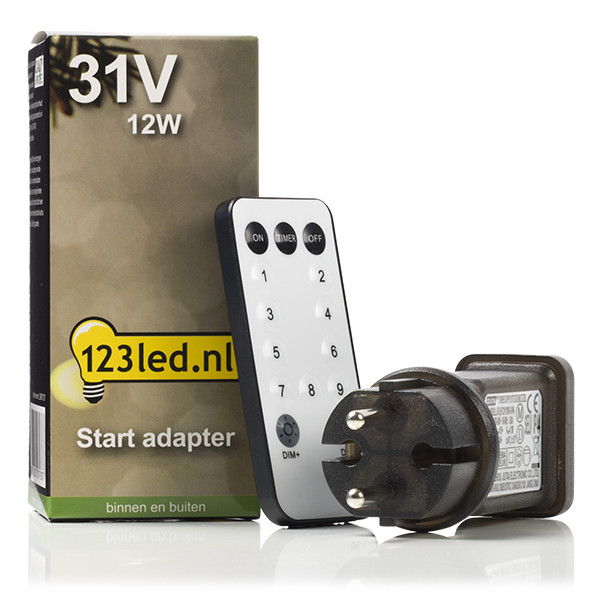 ⋙ Start-adapter koppelbare kerstverlichting kopen? | 123led.nl
