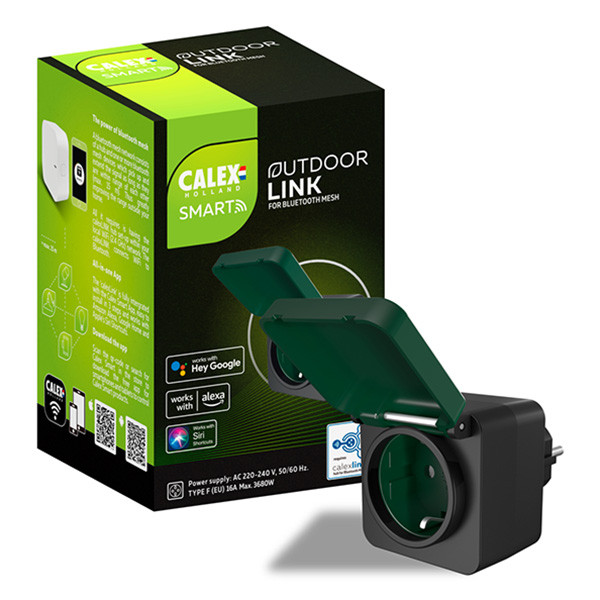 Calex Smart Outdoor Plug | Max 3680W Calex 123led.nl