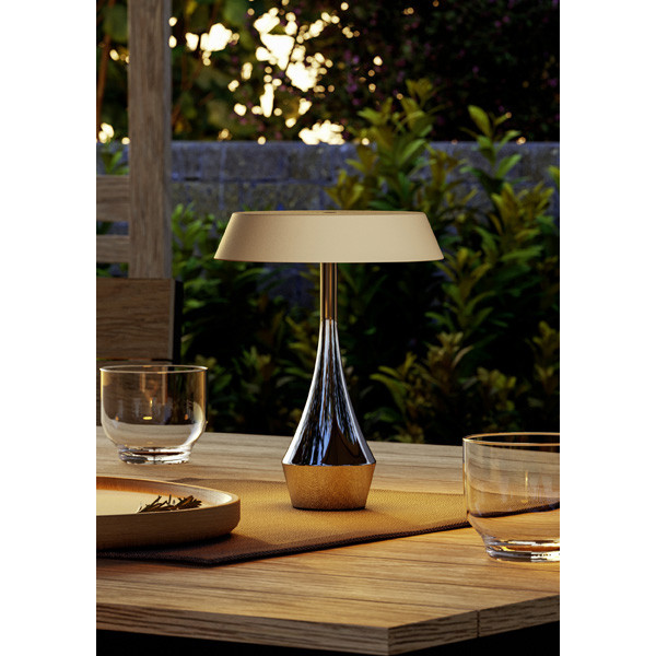 Eglo tafellamp | Turcio | 2500+3000+4000K | IP44 | Chroom Eglo 123led.nl