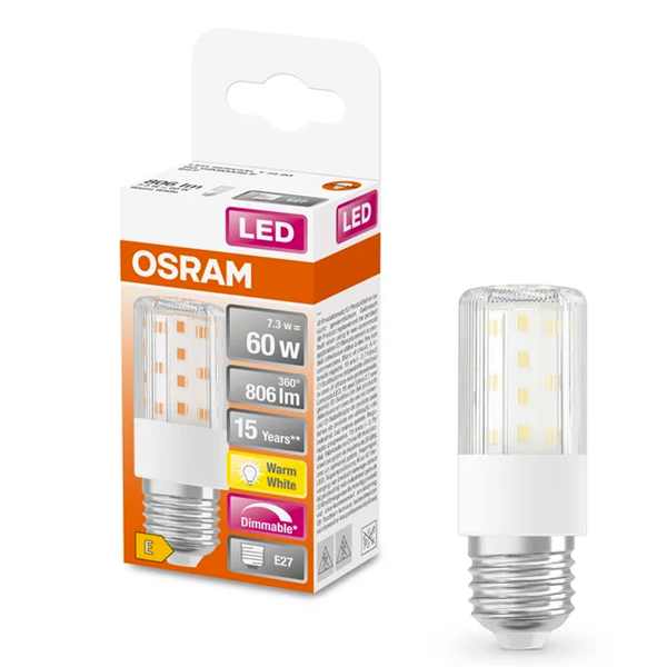 Osram LED lamp E27 | Special T Slim | 2700K | Dimbaar | 7.3W (60W ...