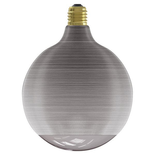 Calex LED lamp E27 | Globe G125 | Filament | Silk Grijs | 1800K | Dimbaar 4W Calex 123led.nl