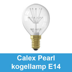 Calex Pearl lampen| E14 en E27 fitting | 123led.nl